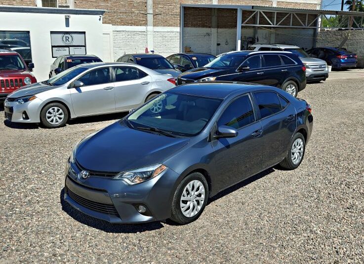 TOYOTA COROLLA LE 2016 GRIS - Rosas Automotriz